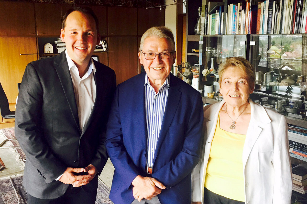 Der CDU Kreisverband Böblingen gratuliert Dr. Reiner Heeb zu seinem 85 ...